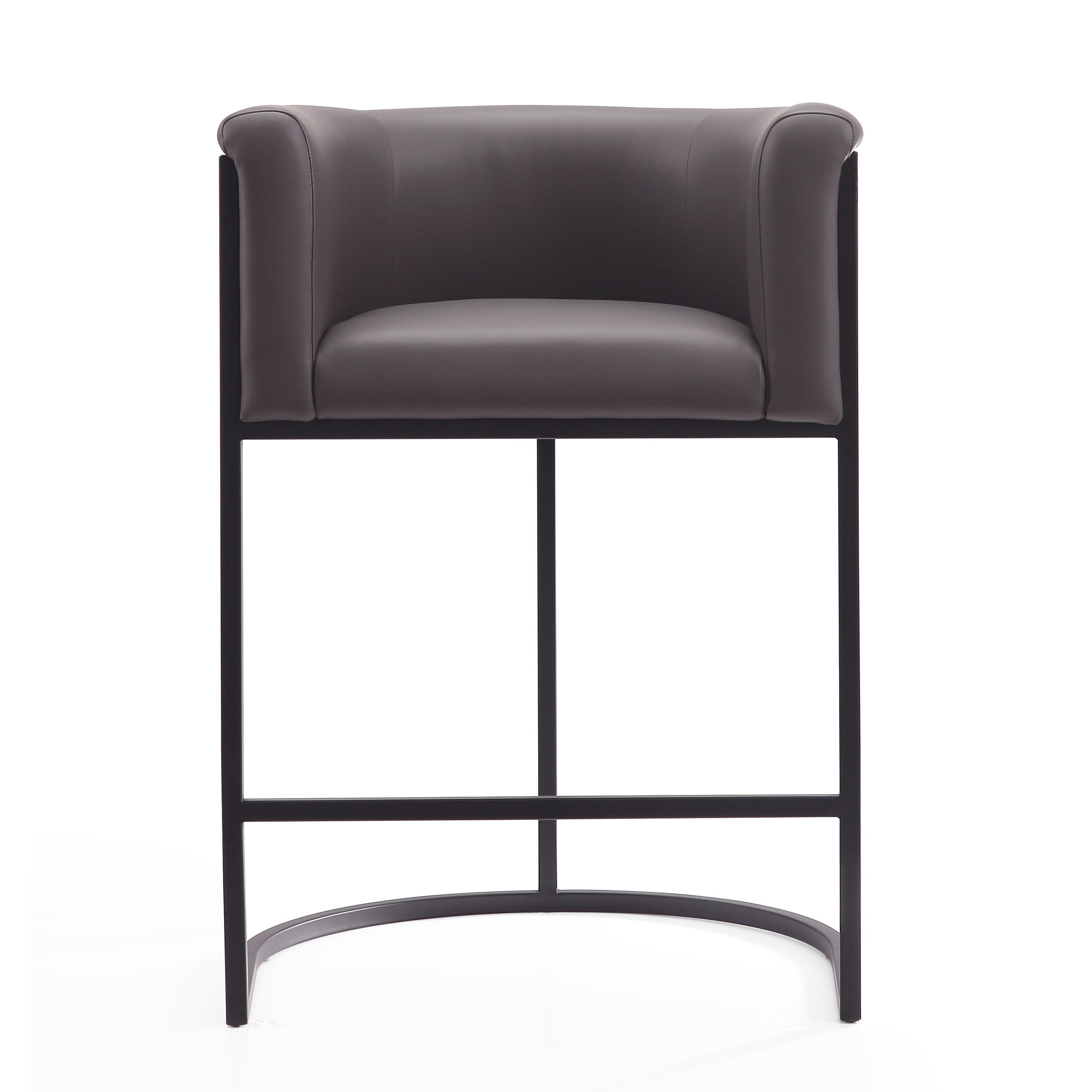 Carbon Loft Keir Cosmopolitan Counter Stool Pebble Grey Grey Finish ...