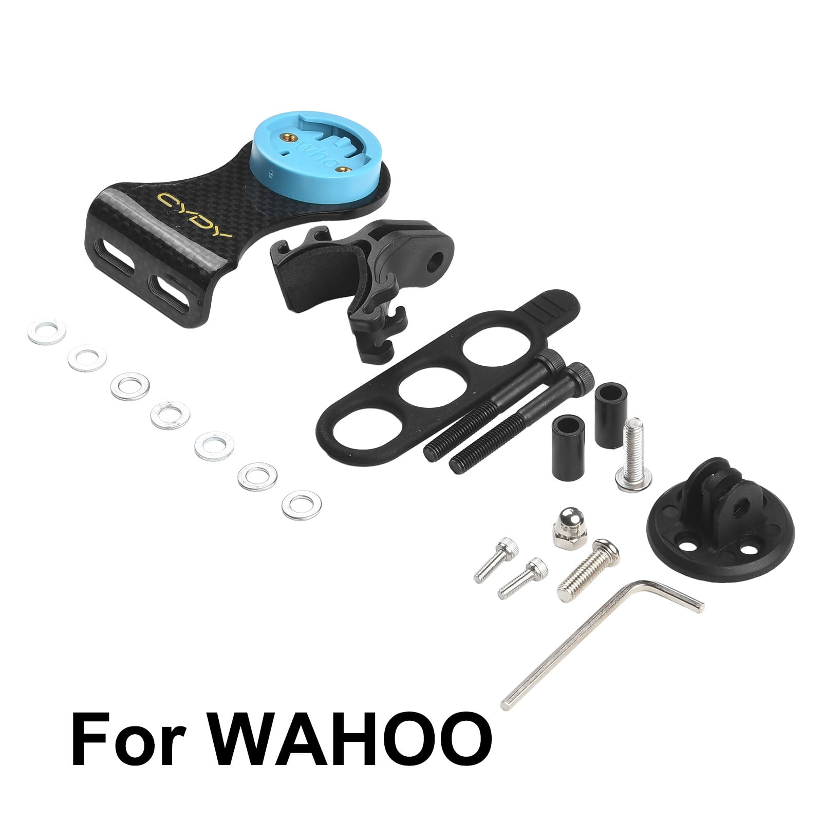 Carbon Mount Bike Stem Extension Computer Mount Holder For Garmin/ for Bryton for Wahoo YIWEI ...