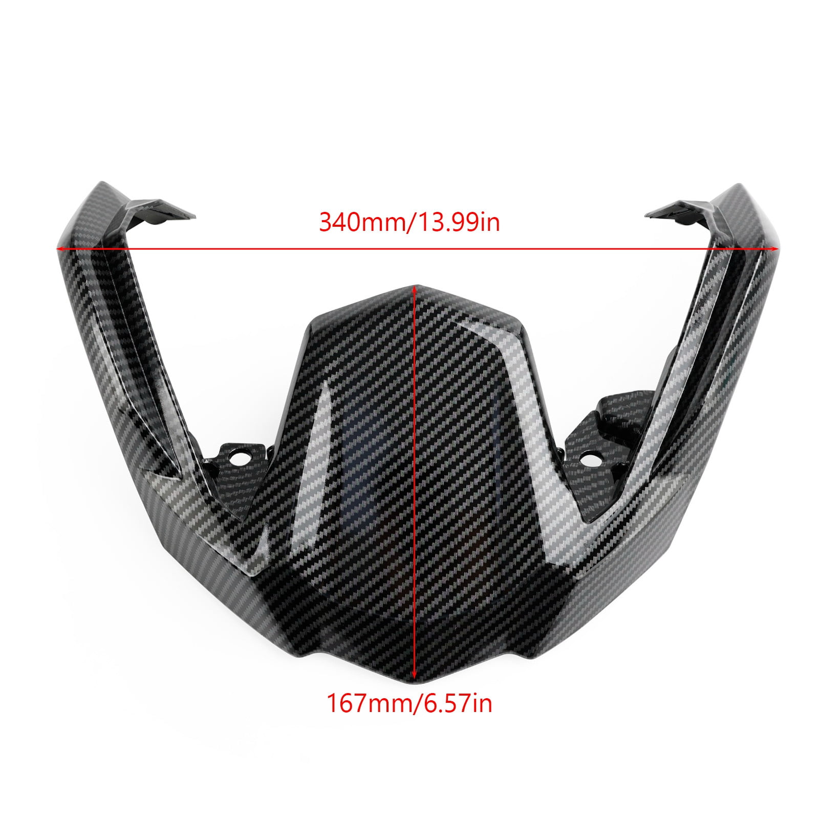 Carbon Mudguard Extension Beak for BMW R1200/R1250 GS Adventure 2014 ...