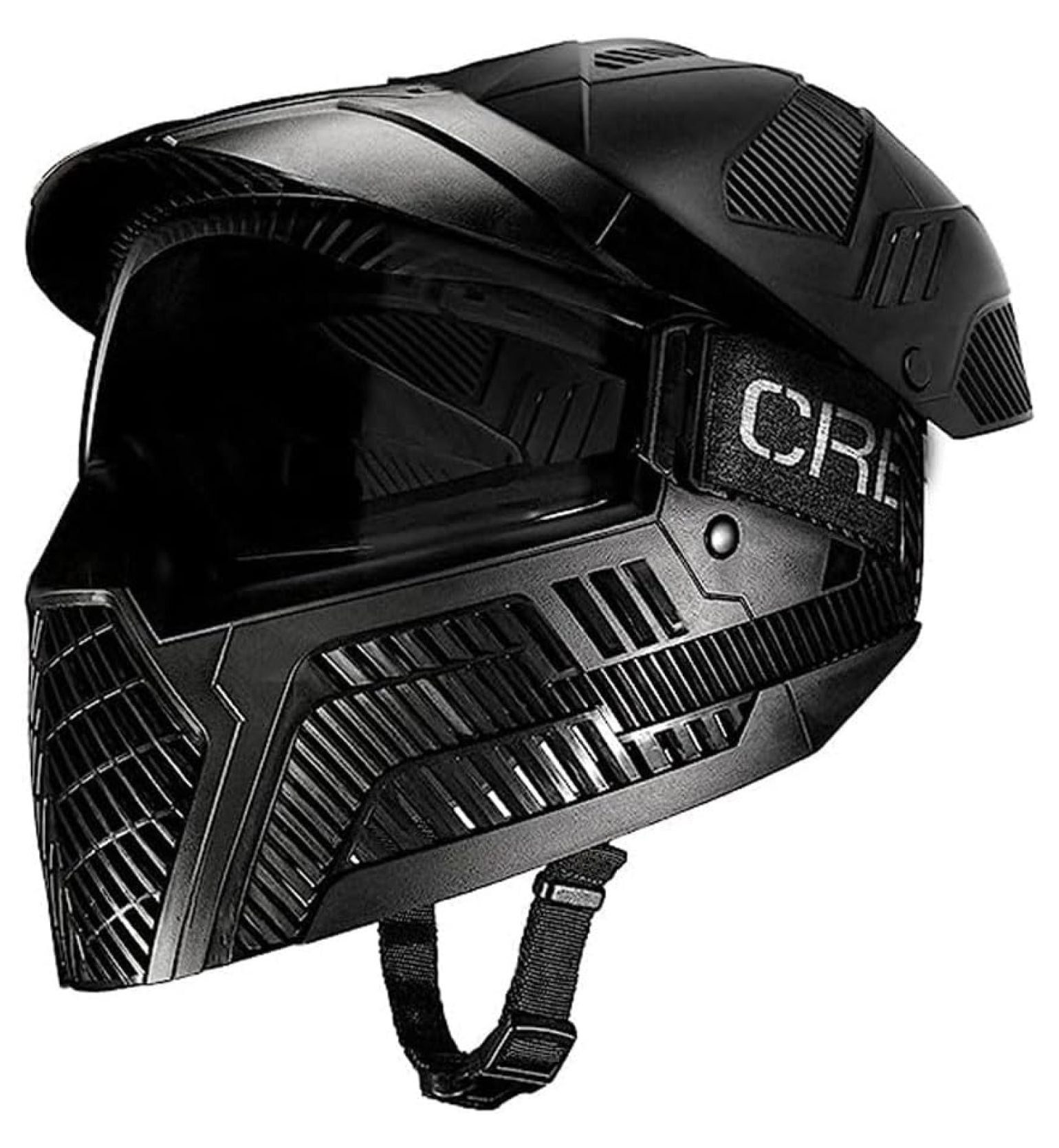 Carbon OPR Full Head Coverage Thermal Paintball Goggles Mask - Black ...