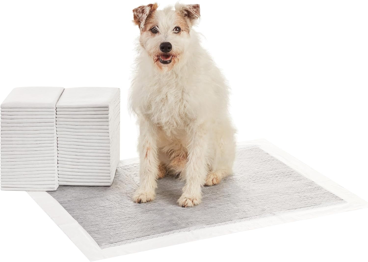 Carbon Odor-Control Dog and Puppy Pee Pads, 5-Layer Leak-Proof Super ...