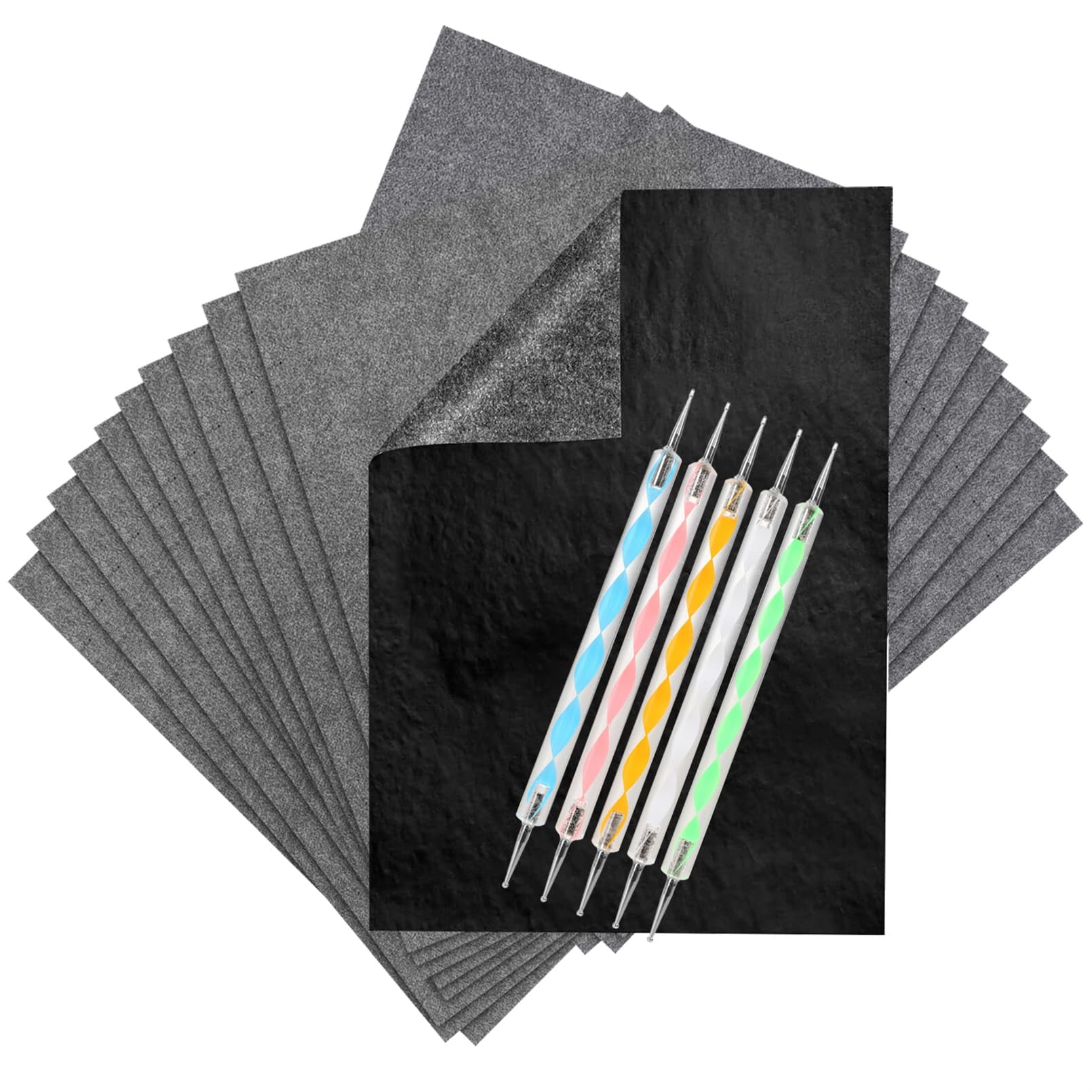Carbon Paper Black Transfer TSF6 Paper 150 Sheet Graphite Paper for ...