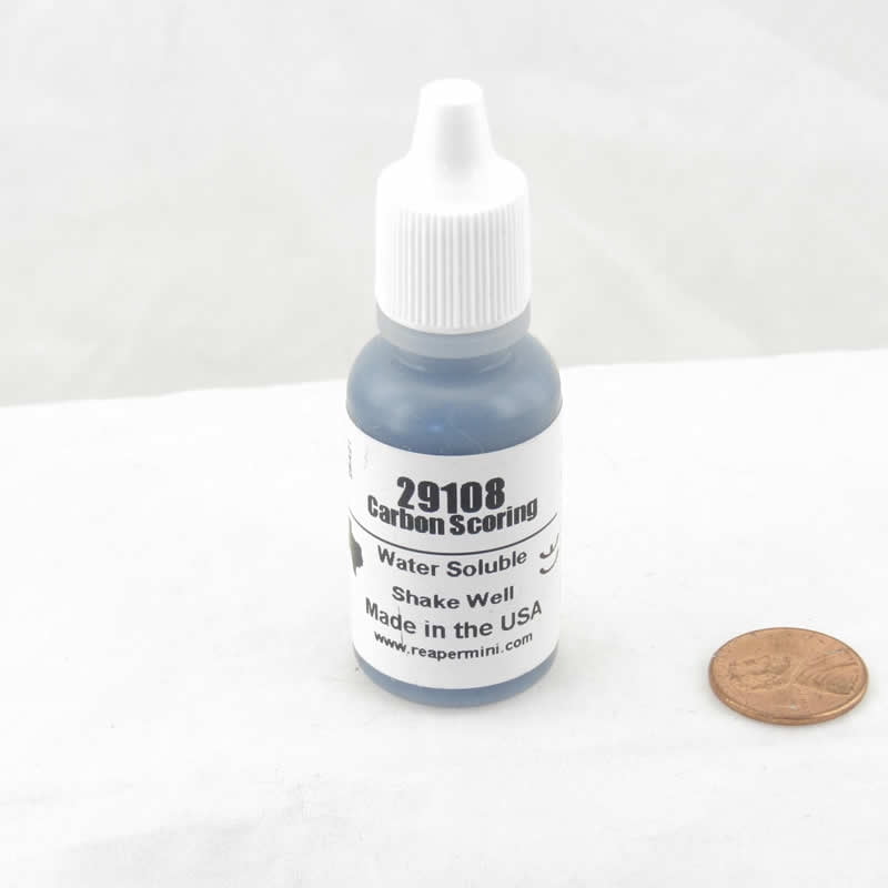 Carbon Scoring Acrylic Reaper Master Series Hobby Paint .5oz Dropper ...