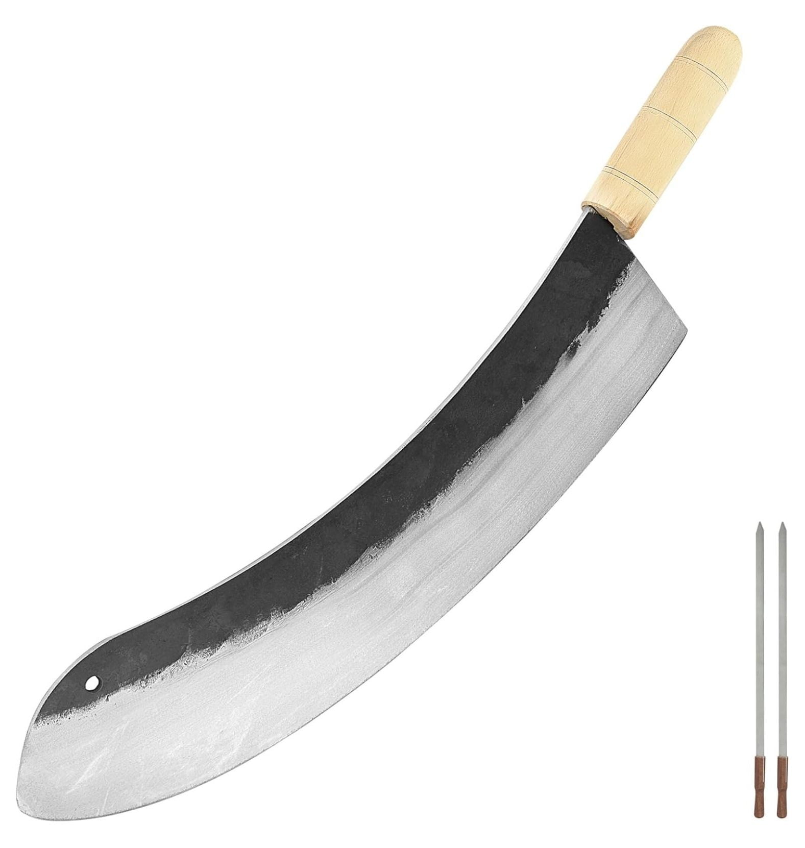 Carbon Steel 50cm Clever Chef Knife, Kebap Blade, Turkish Knife ...
