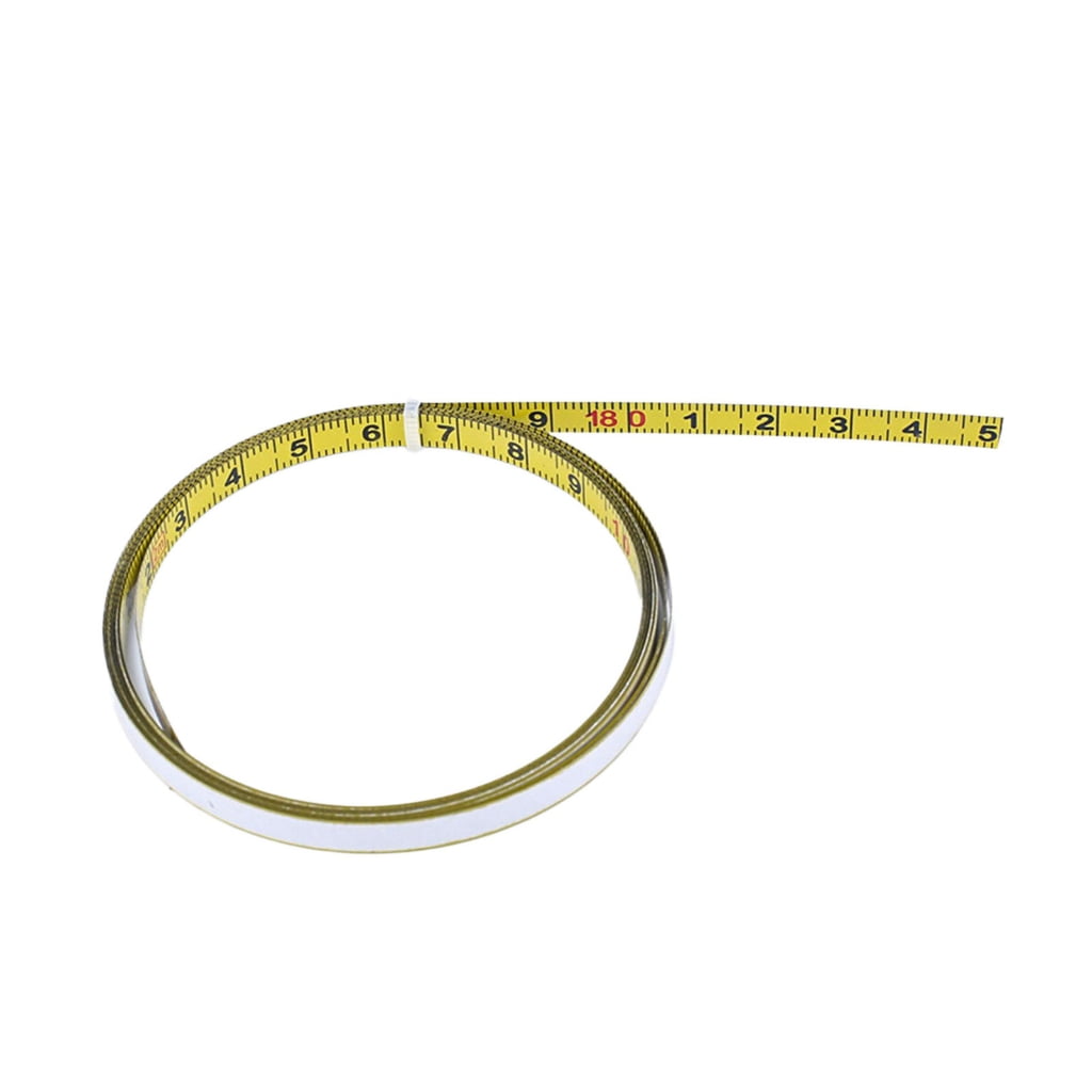 Carbon Steel Adhesive Measuring Tape Scale Stick Tape Measure Sticky ...