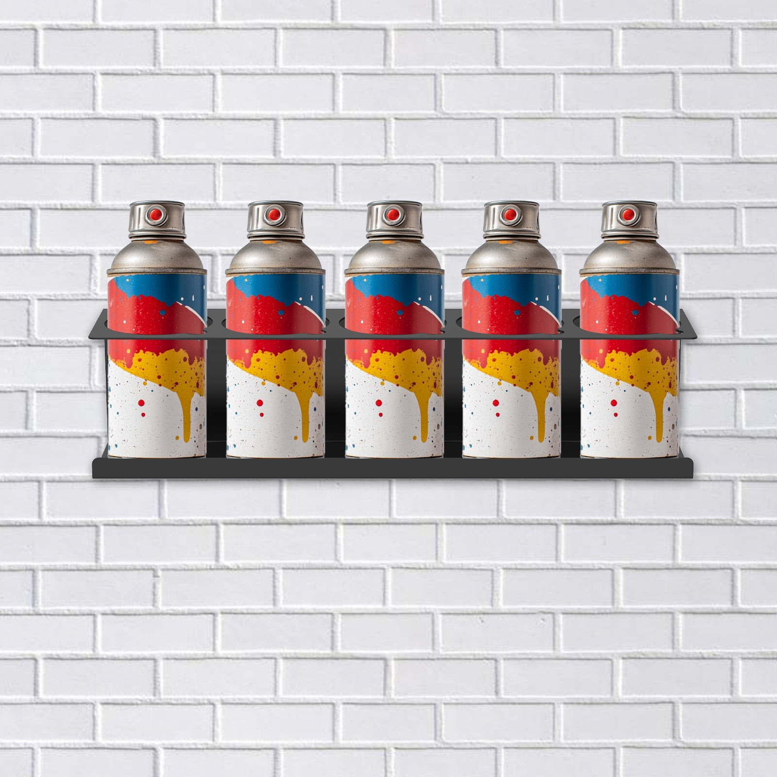 Carbon Steel Aerosol Spray Can Holder for Tool Trailer Anti Rust Wall ...