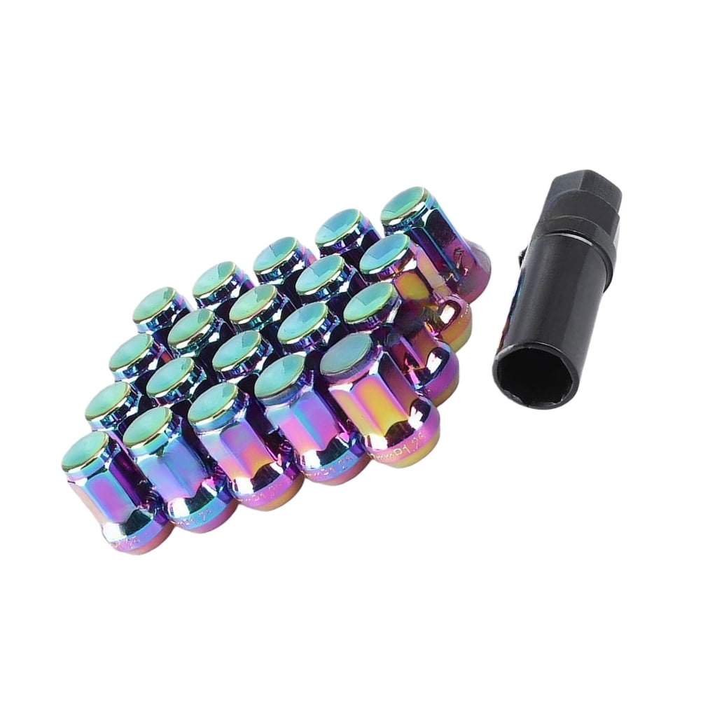 Carbon Steel AntiTheft Wheel Bolts 20pcs Wheel Nut For Vehicles ...