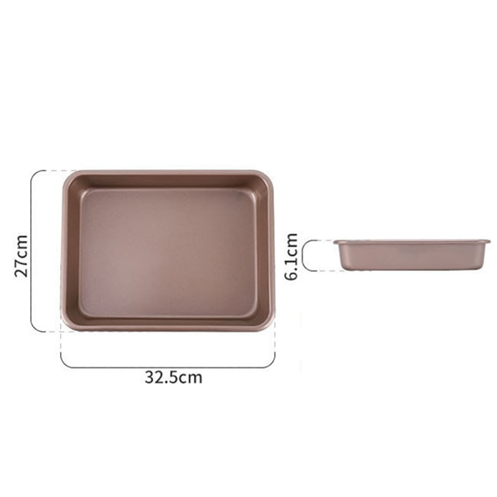Carbon Steel Baking Tray Oven Special Tray Rectangular Non-stick Plate ...