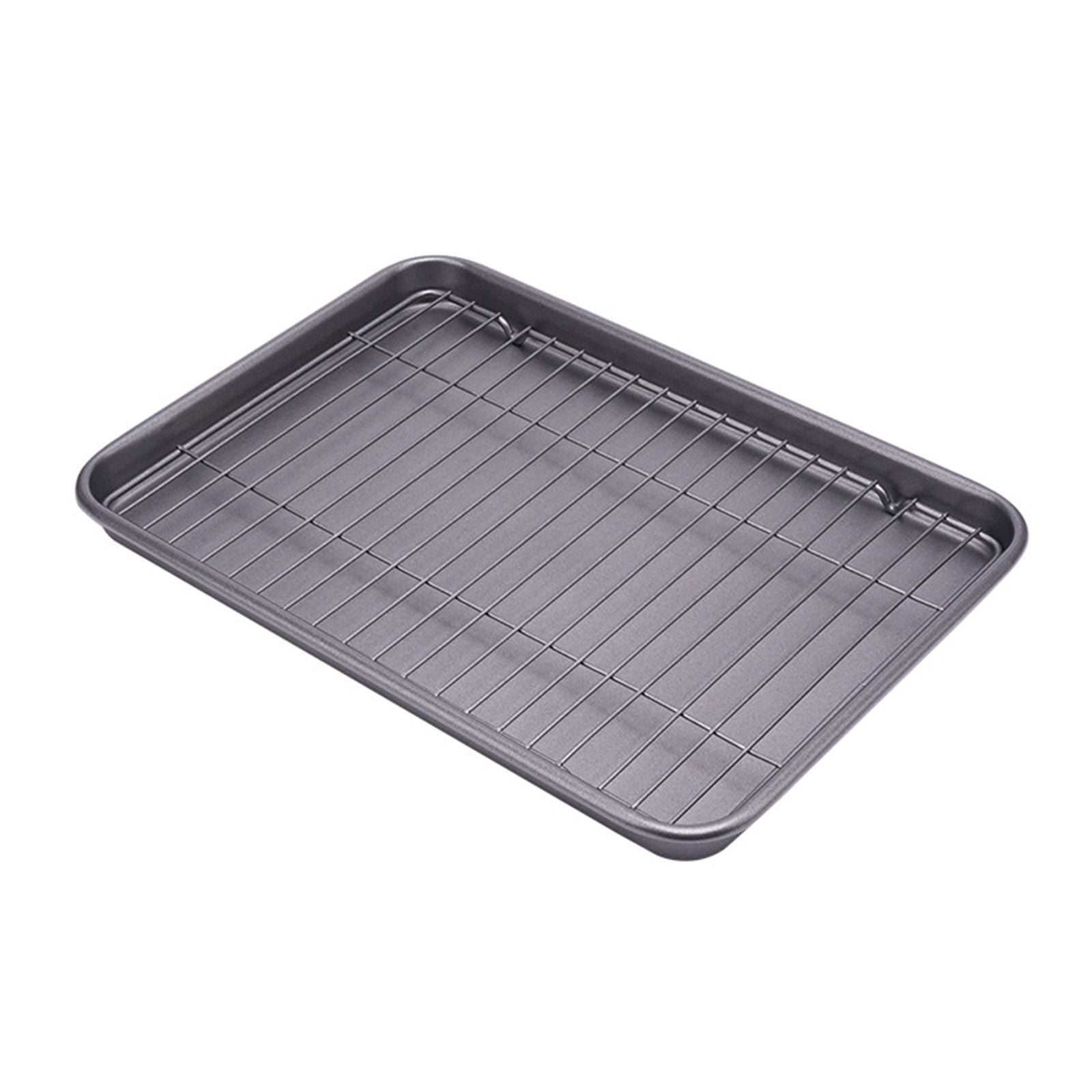 Carbon Steel Baking Tray with Removable Cooling Rack Set Non-stick ...