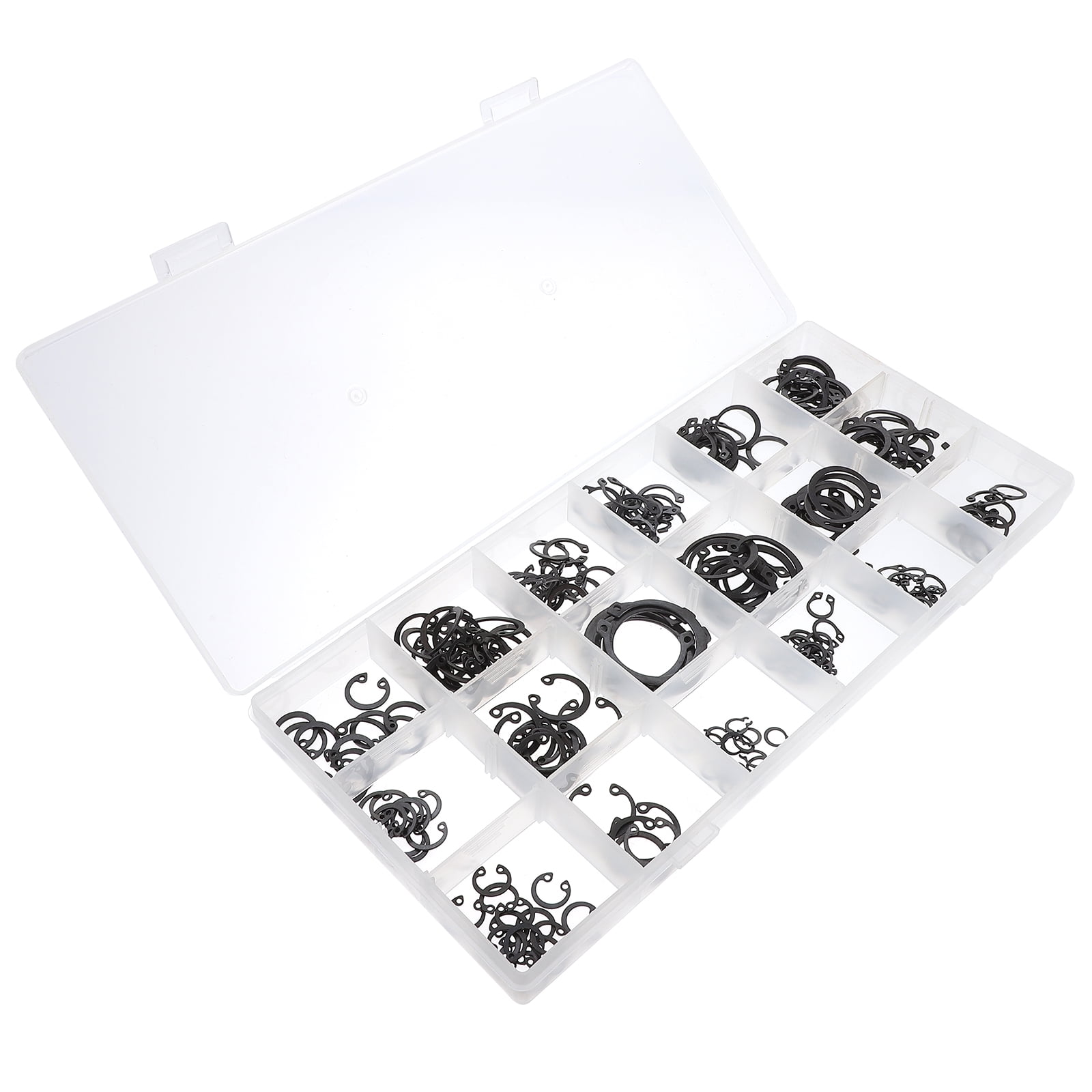 Carbon Steel C-shape Clip C-clip Steel- Shaft Circlips Snap Retaining ...