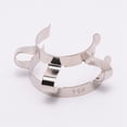 Carbon Steel Clips Stainless Steel Color 33x39.5x17.5mm - Walmart.com