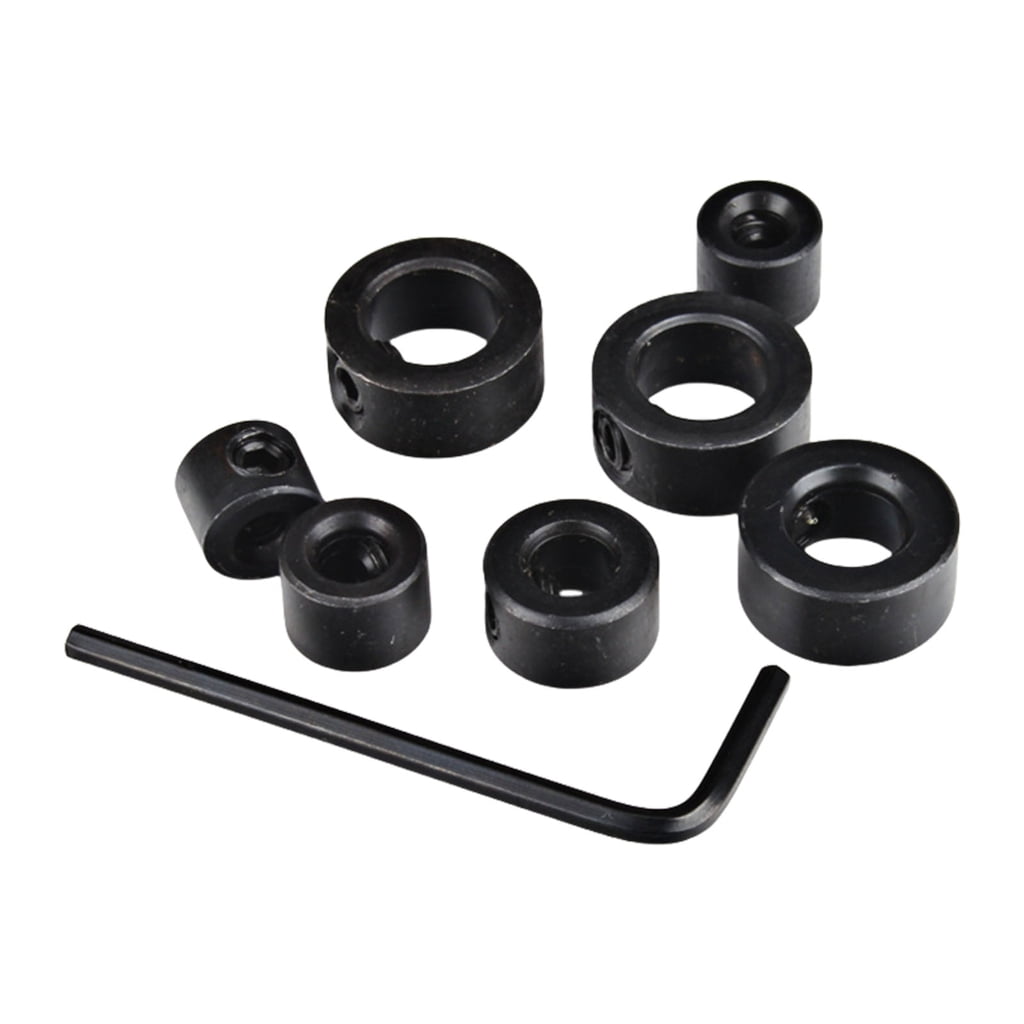 Carbon Steel Drill Stop Collars Depth Stoppers Limiting Rings Easy To ...