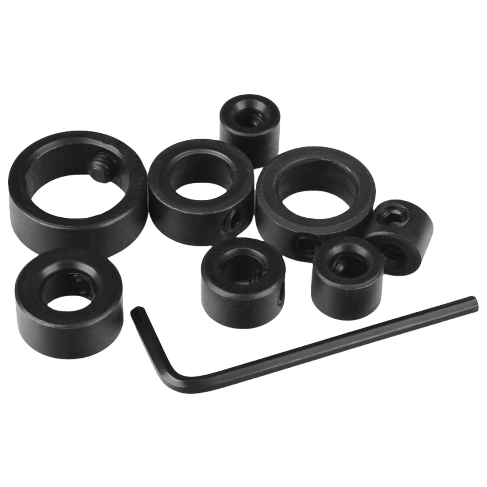 Carbon Steel Drill Stop Collars Depth Stoppers Limiting Rings Easy To ...