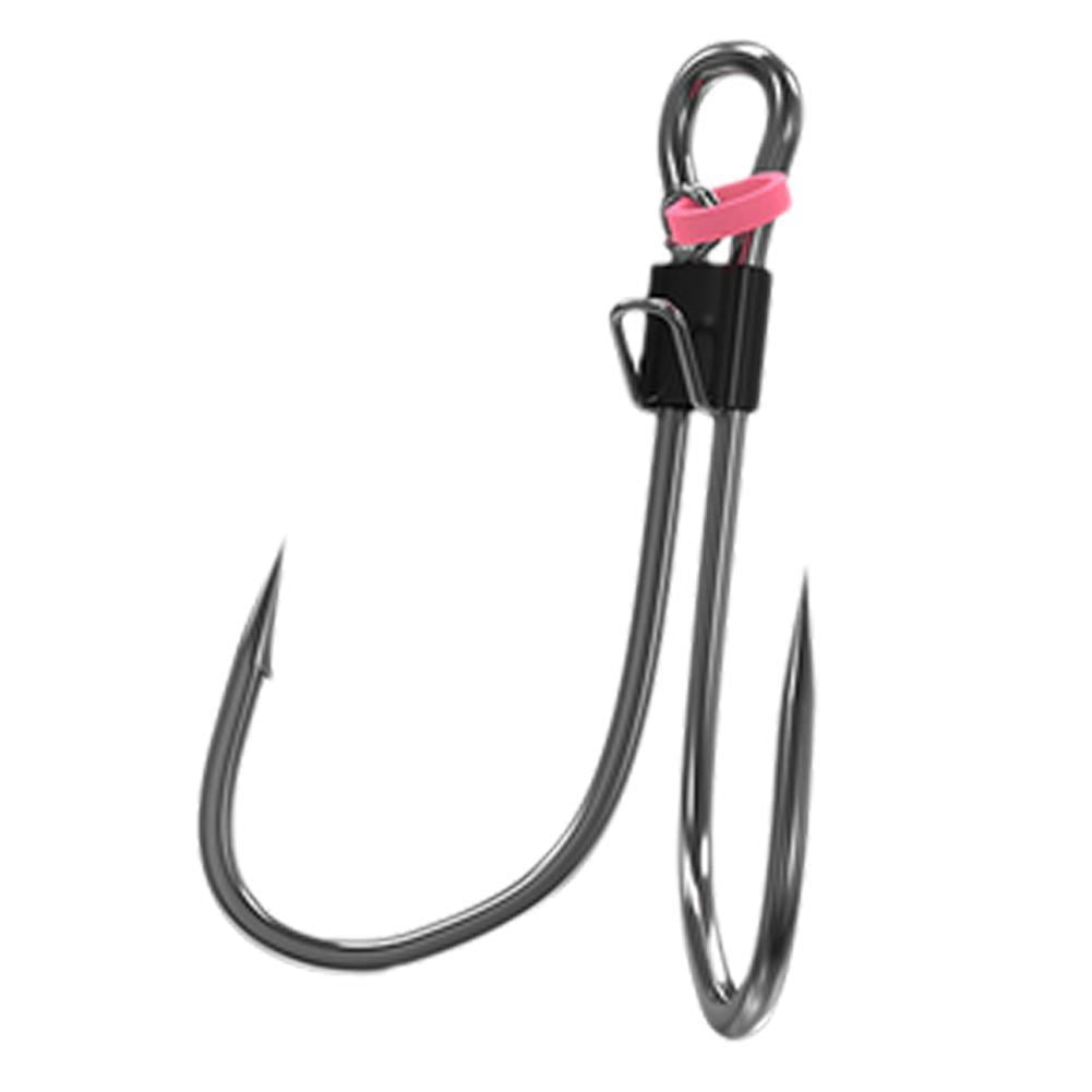 Carbon Steel Fishing Shrimp Hook - Non-Injury Design for Live Bait ...