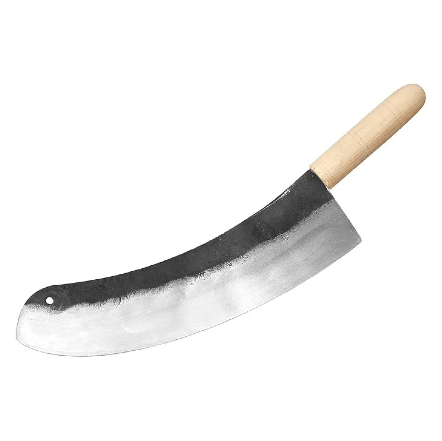 Carbon Steel Handmade Forged Gourmet Professional Chef Chopping Curved ...