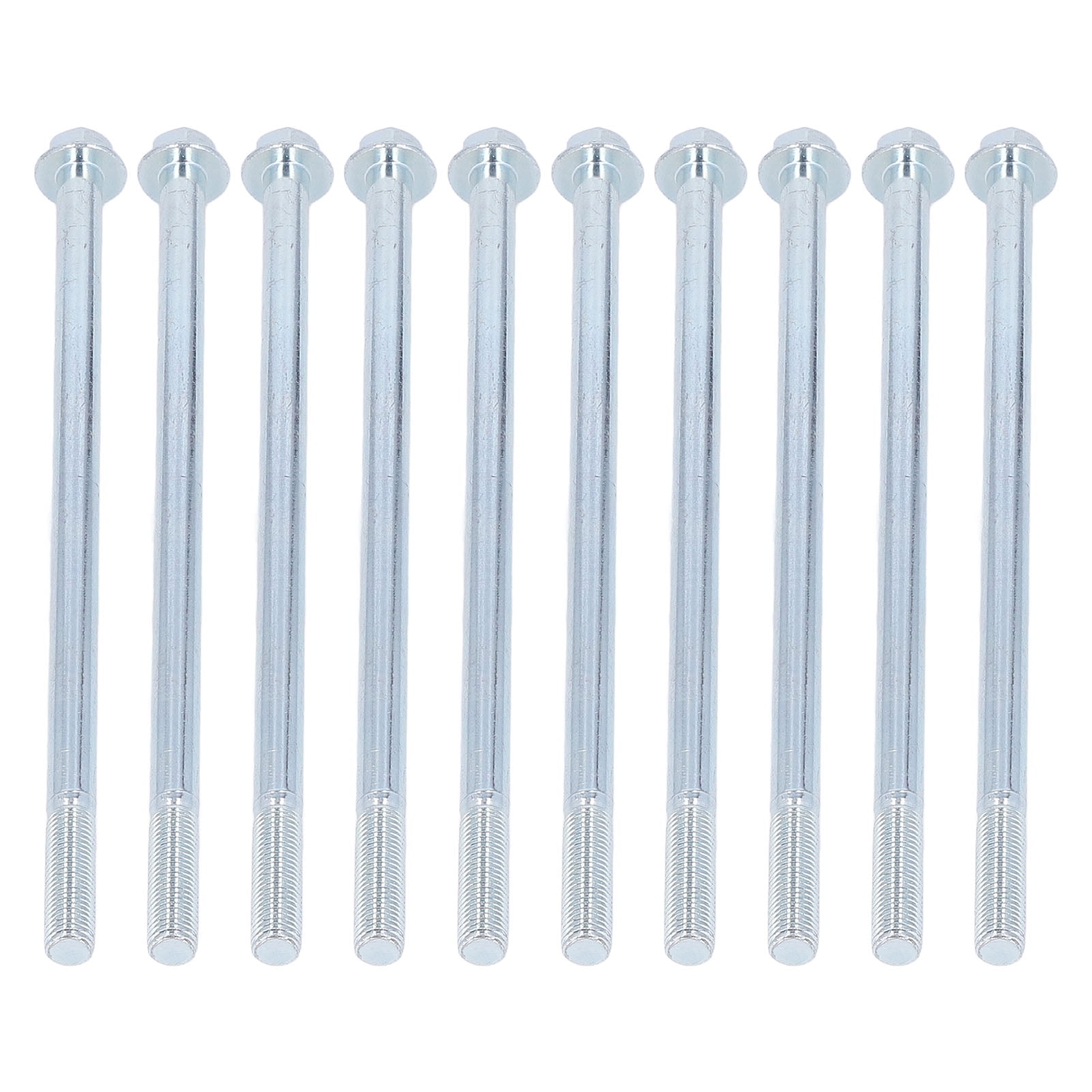 Carbon Steel Hex Bolts, 10,Pack, Standard Size, High Hardness For ...