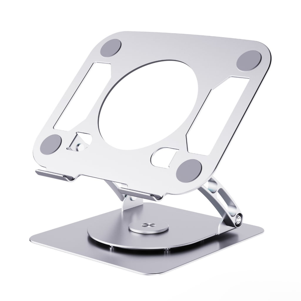 Carbon Steel Laptop Stand Featuring 360°Rotation, Hollows Ventilation ...