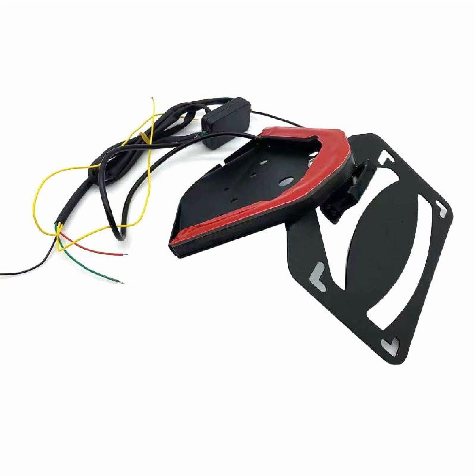 Carbon Steel License Plate Bracket Motorcycle Tail Light Frame for ...