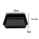 Carbon Steel Loaf Pan, Nonstick Rectangular Baking Tray for Bread, Cake ...