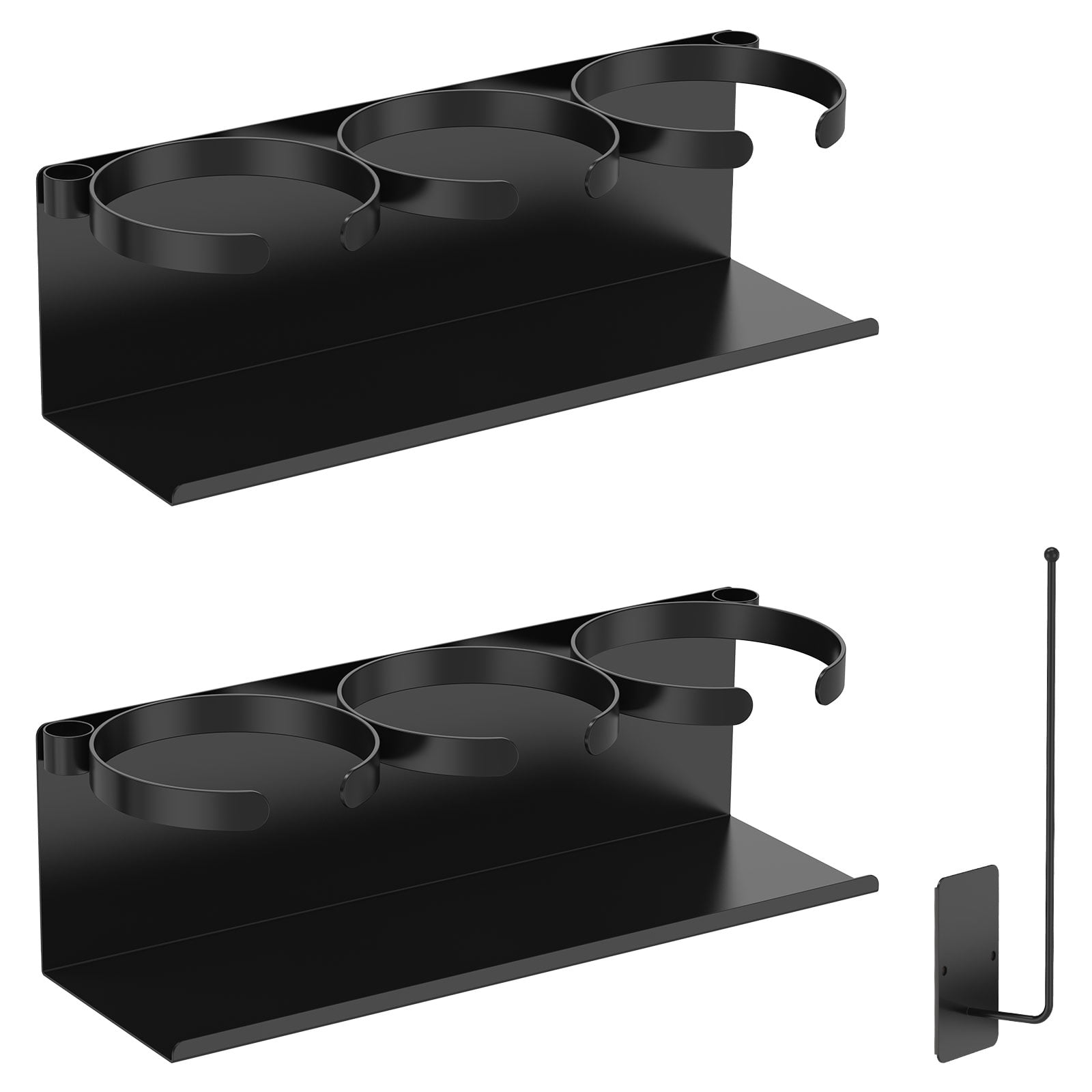 Carbon Steel Magnetic Cup Holder Space Saving Relocatable Refrigerator ...