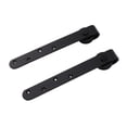 Carbon Steel Mini Barn Door Hardware Kit with Rollers, Track, Stops ...