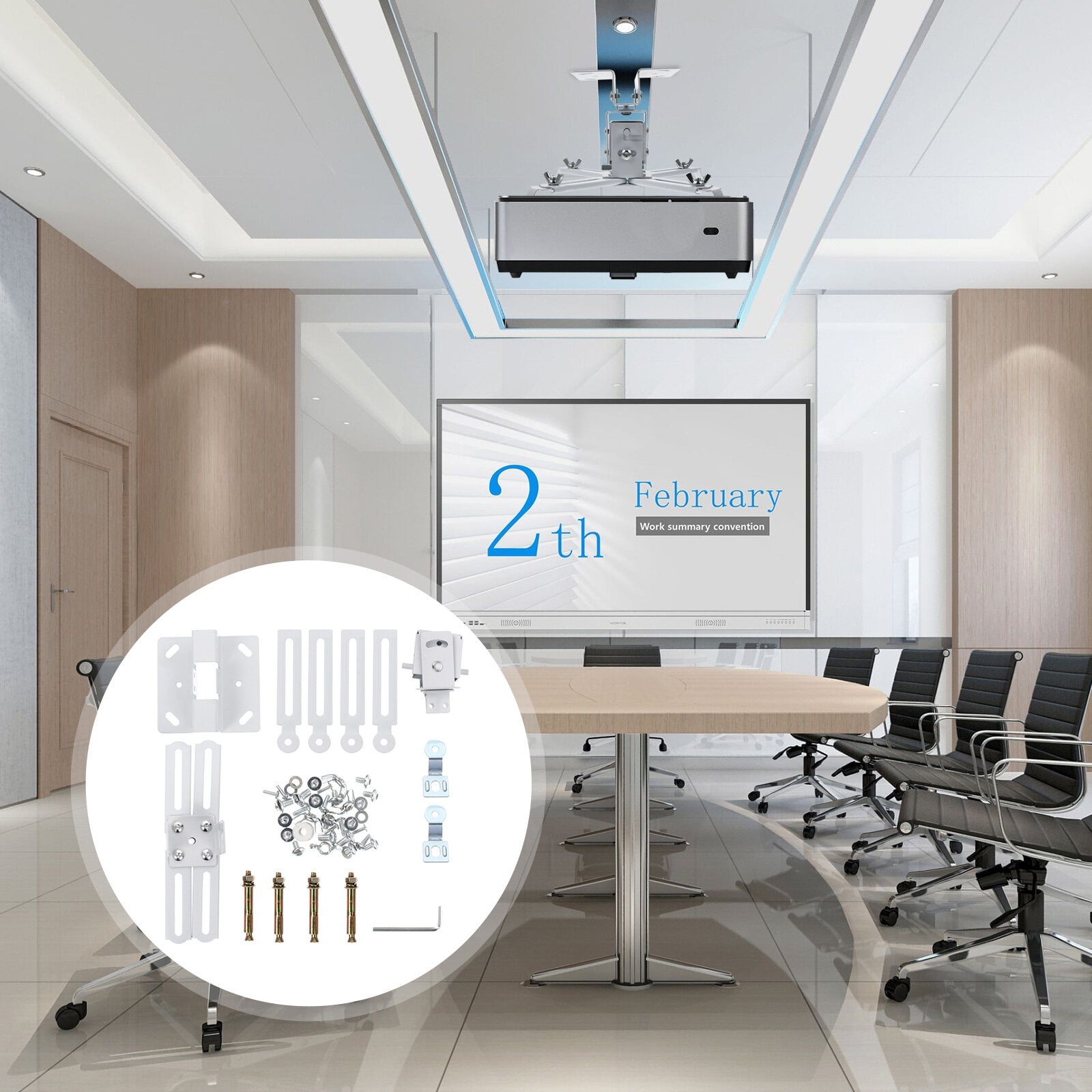 Carbon Steel Projector Bracket Adjustable Projector Fixing Holder ...