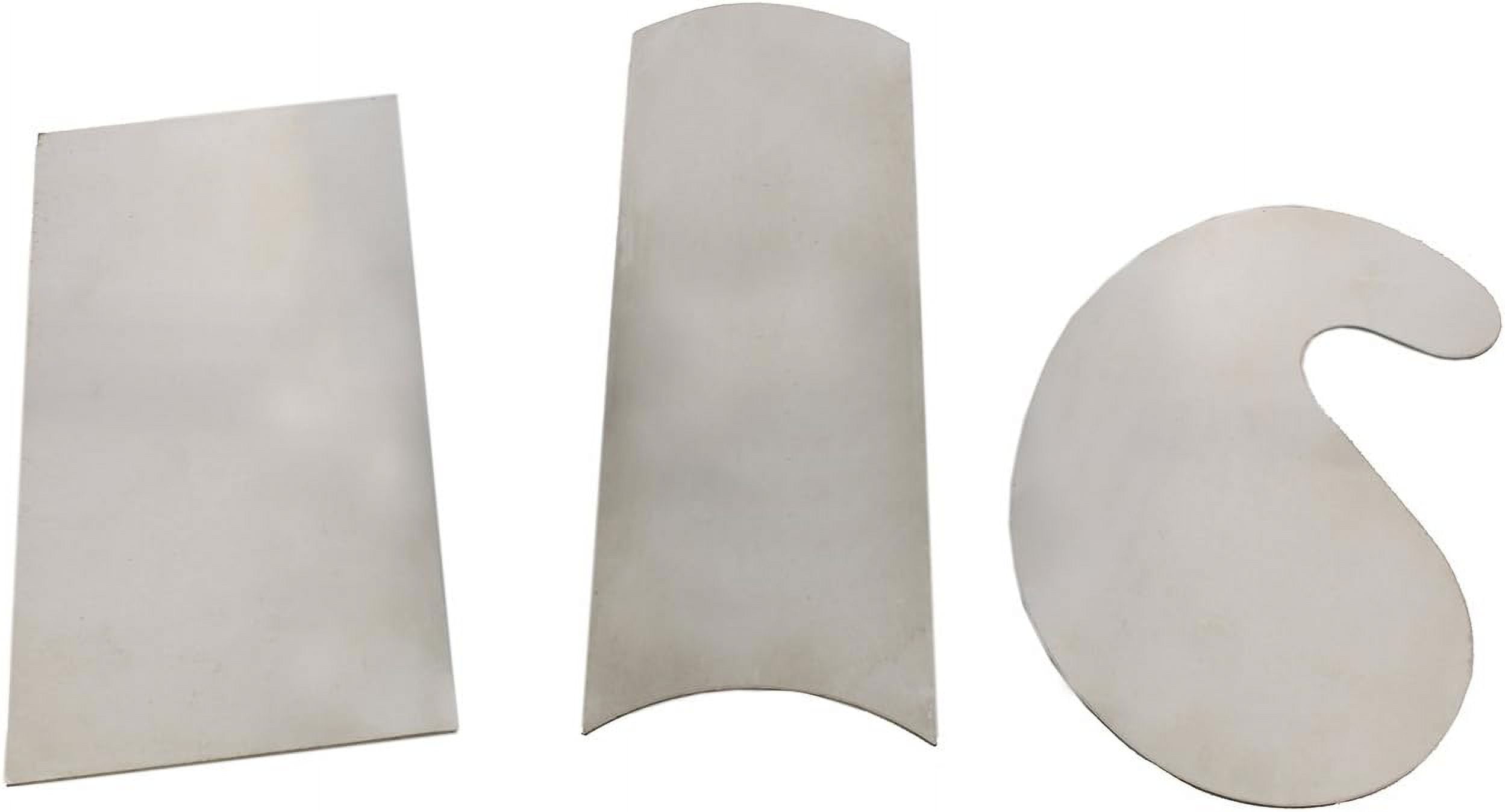 Carbon Steel Scraper 3-Piece Set – Rectangular, Concave Convex ...