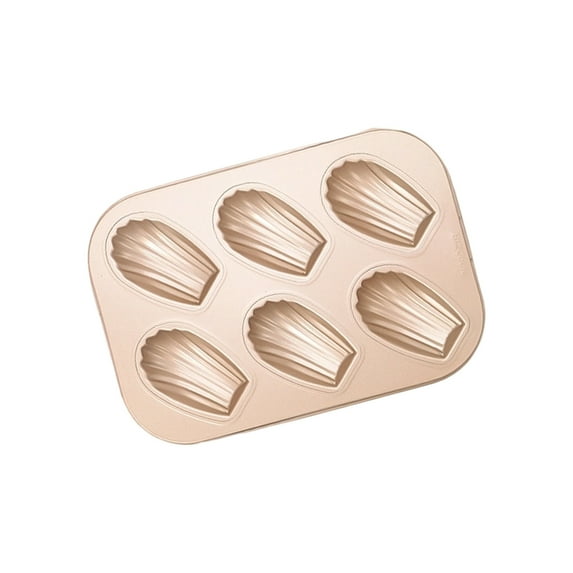 Carbon Steel Shell Shape Madeleine Cake Pan Nonstick Bakeware 6/12 ...