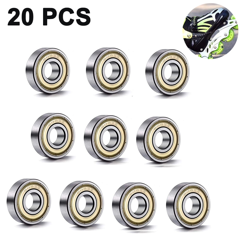Carbon Steel Shielded Greased Miniature Ball Bearings, Supporting ...