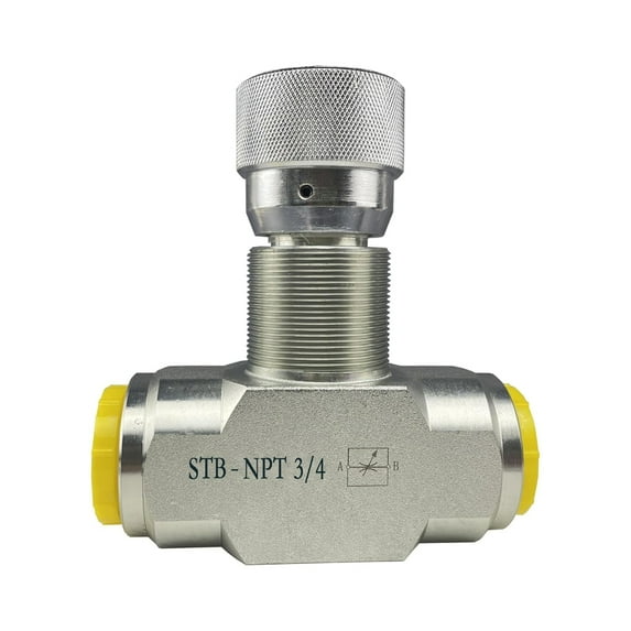 Carbon Steel Single Way Throttle Check Valves Replacement Hydraulic Flows Control Needle Valves ...