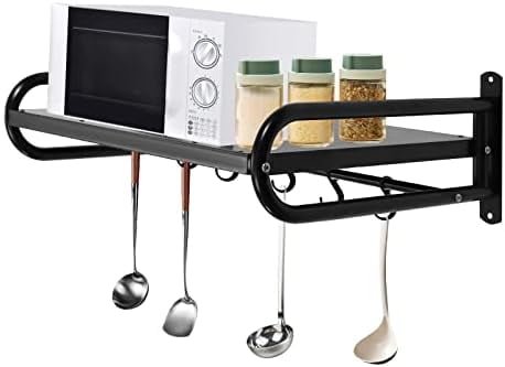 Carbon Steel Wall Shelf Metal Floating Shelves Heavy Duty Wall Mount ...