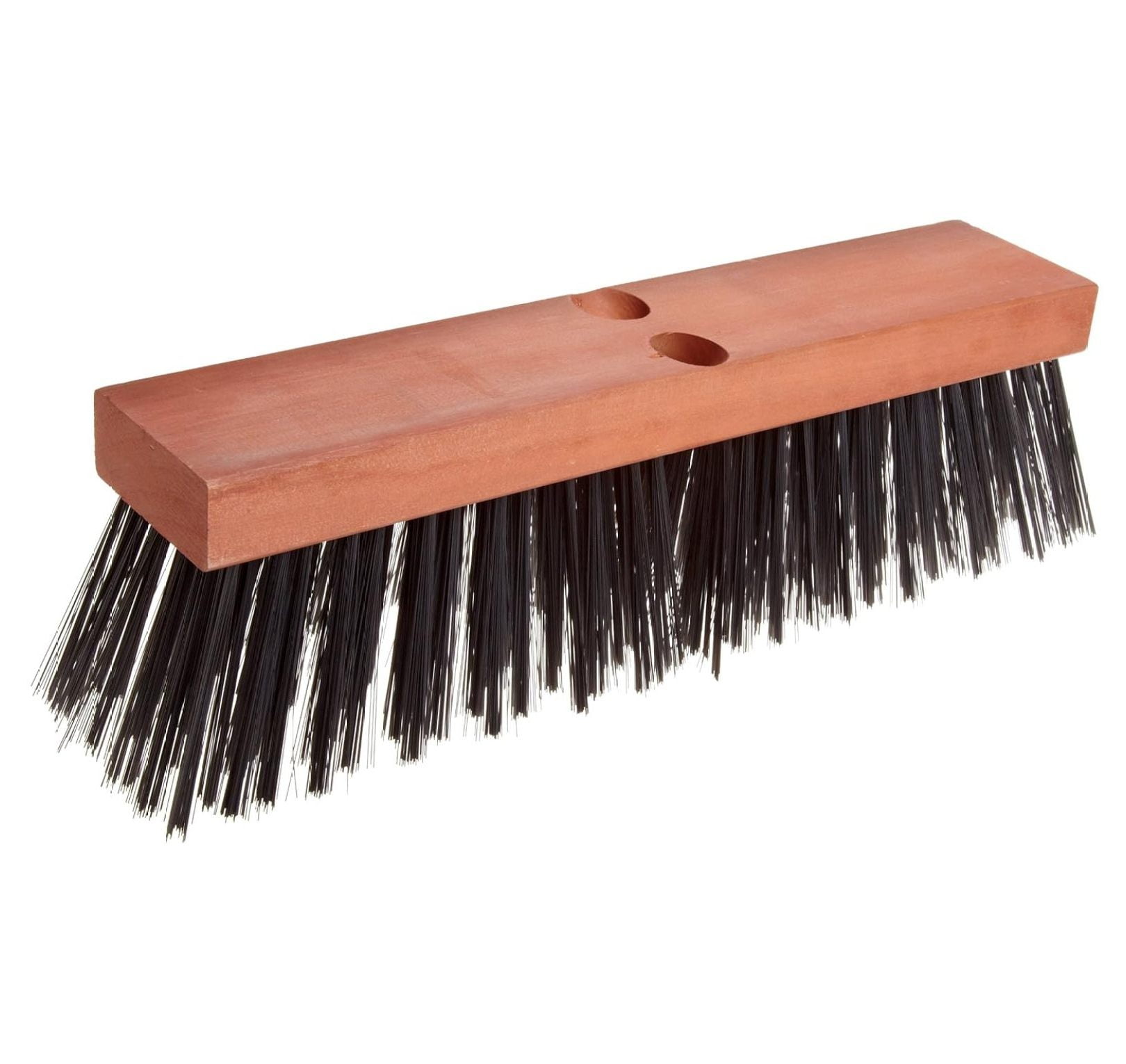 Carbon Steel Wire Street Broom - 16 Inch Push Broom for Asphalt ...