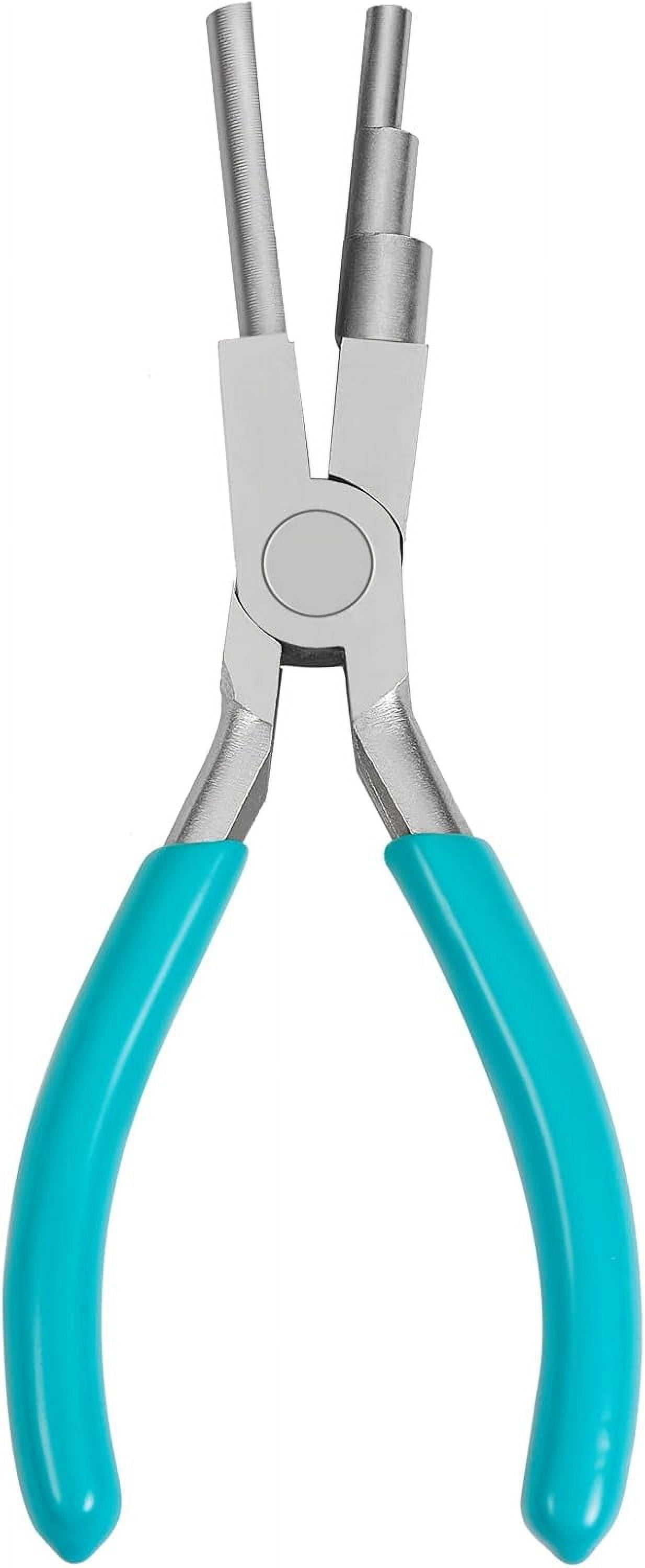 Carbon Steel Wire Wrapping Pliers 3-Step Wire Looping Tool Bail Making ...