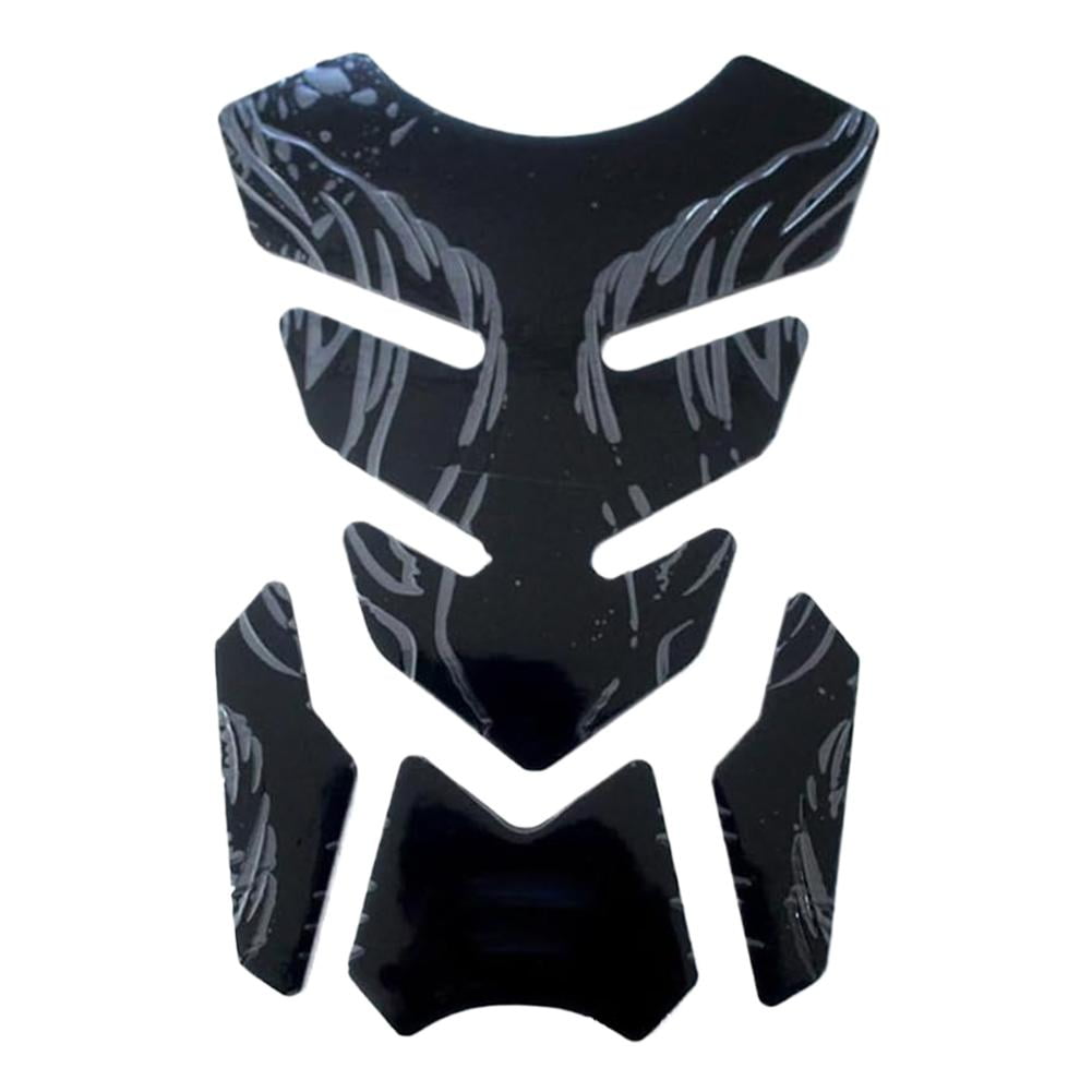 Carbon Universal Motorcycle Tank Pad Protector Sticker 3D Deca Hot F8 ...