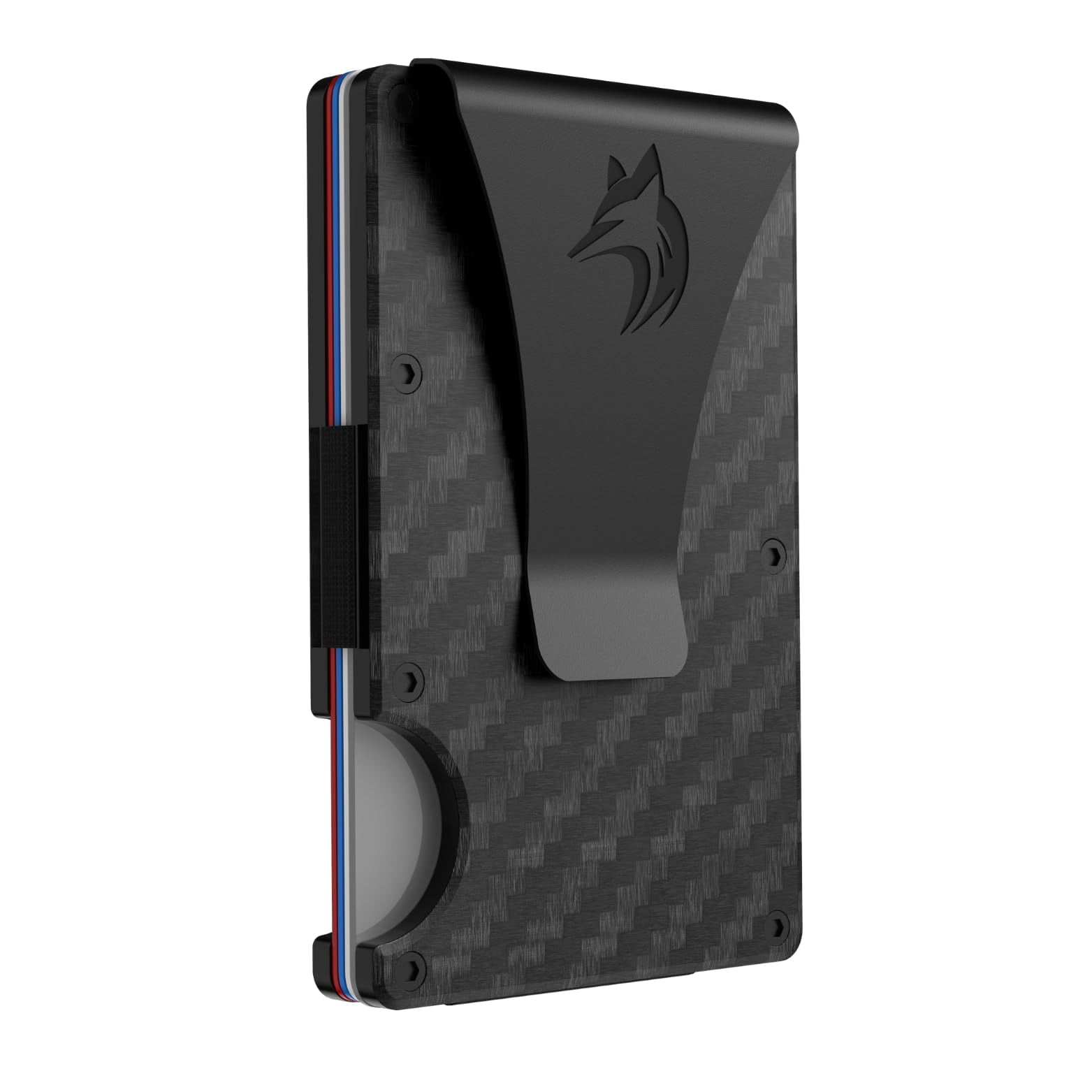 Carbon Wallets For Men - Slim RFID Blocking Front Pocket Wallet with ...