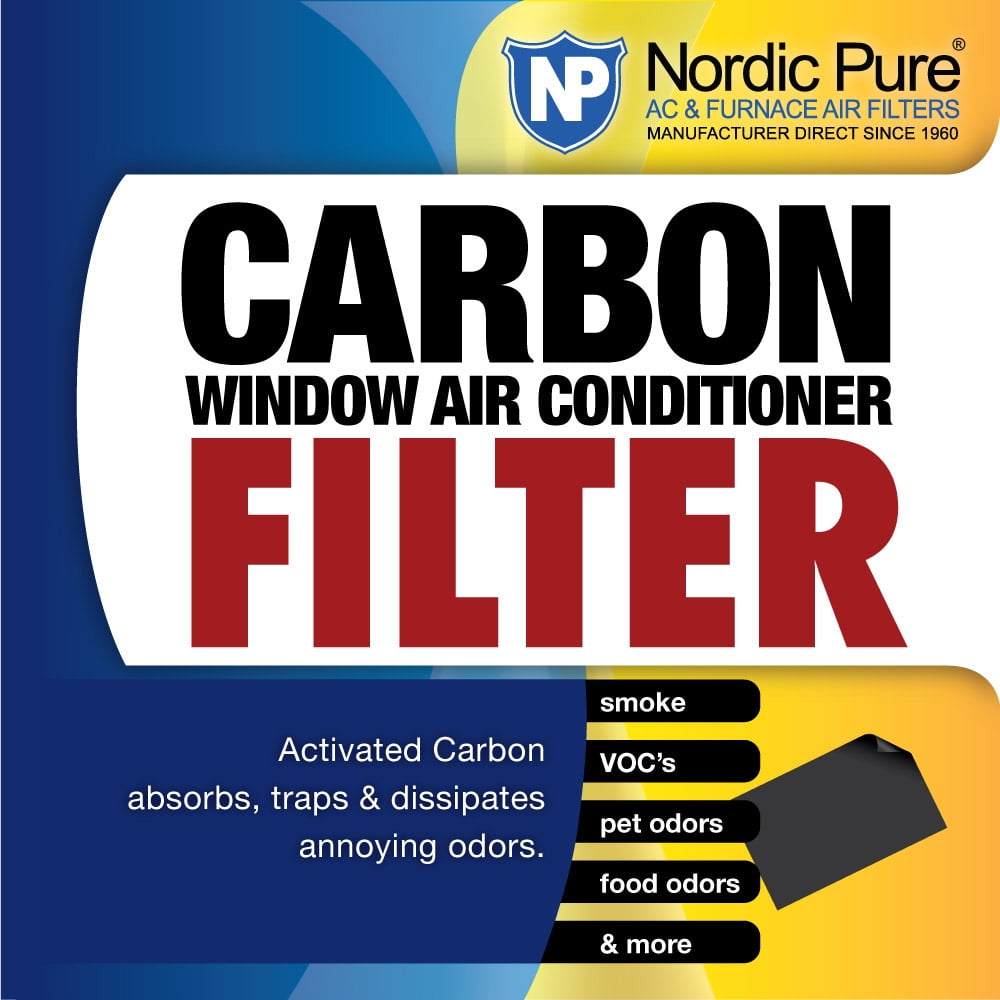 Carbon Window Air Conditioner Filter 14x48 Cut to Fit Pack of 1 ...