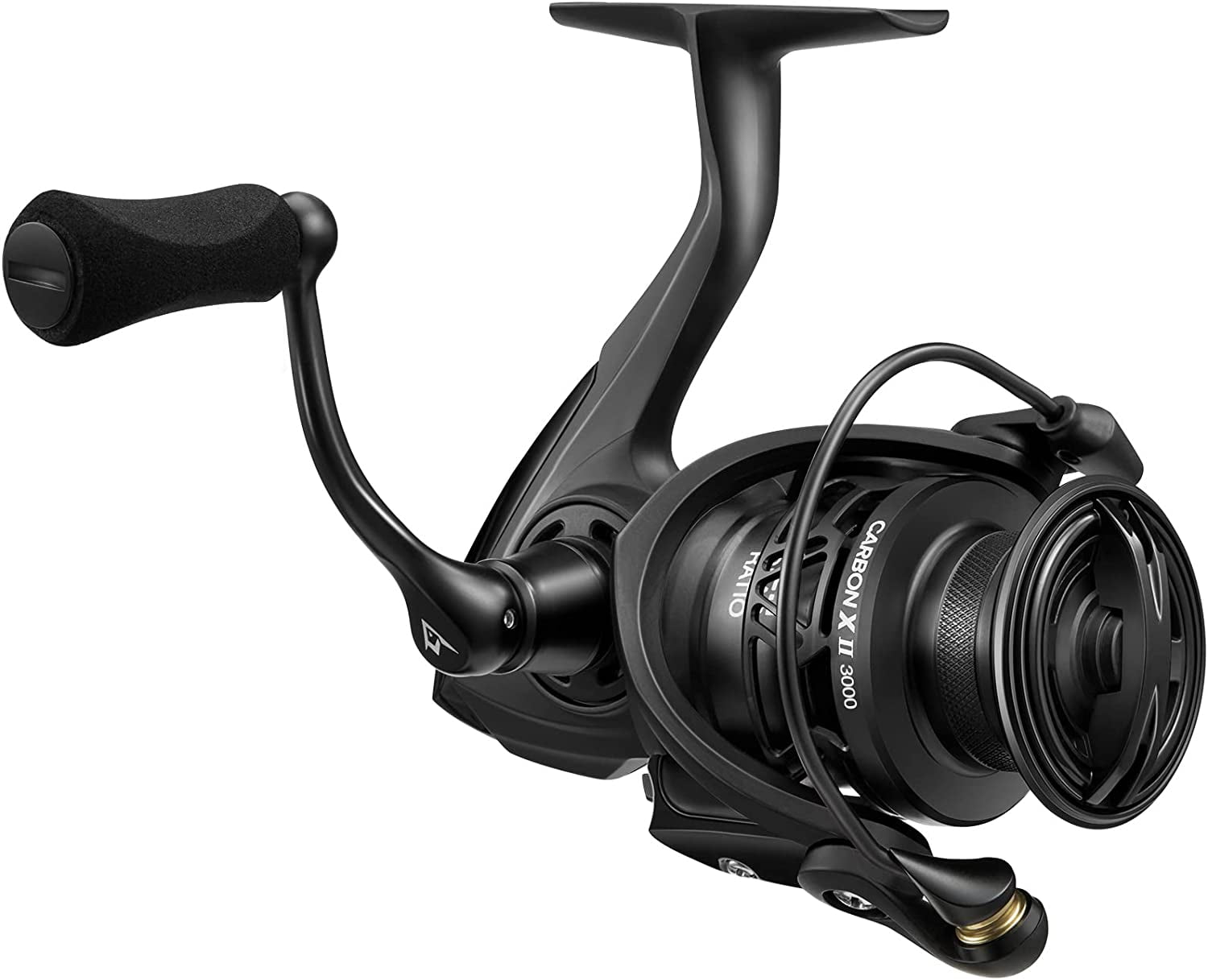 Carbon X II Spinning Reels, Light to 5.5oz, Upgrade Carbon Frame Rotor ...