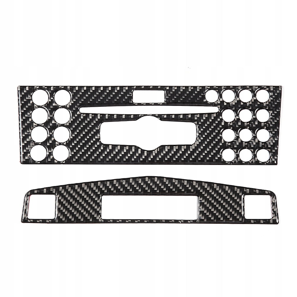 Carbon fiber center console navigation panel trim - Walmart.com