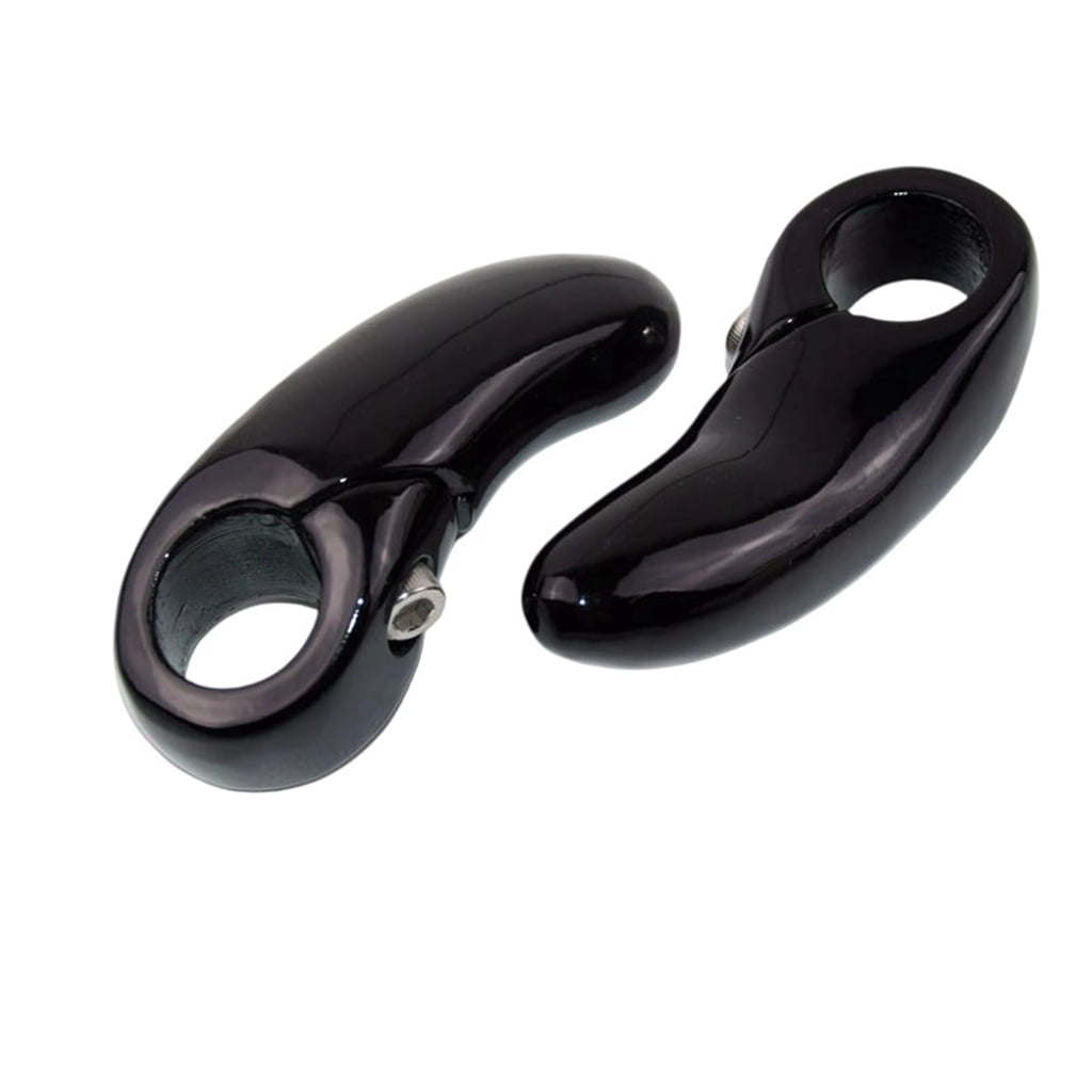Carbon fibers Mountain Bike Handlebar End Ergonomic Grip Light Weight ...