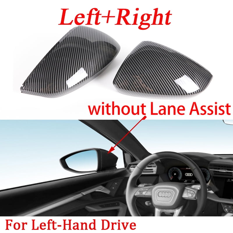 Carbon pattern-For Audi A3 S3 RS3 8Y 2021-2024 Car Rearview Mirror ...