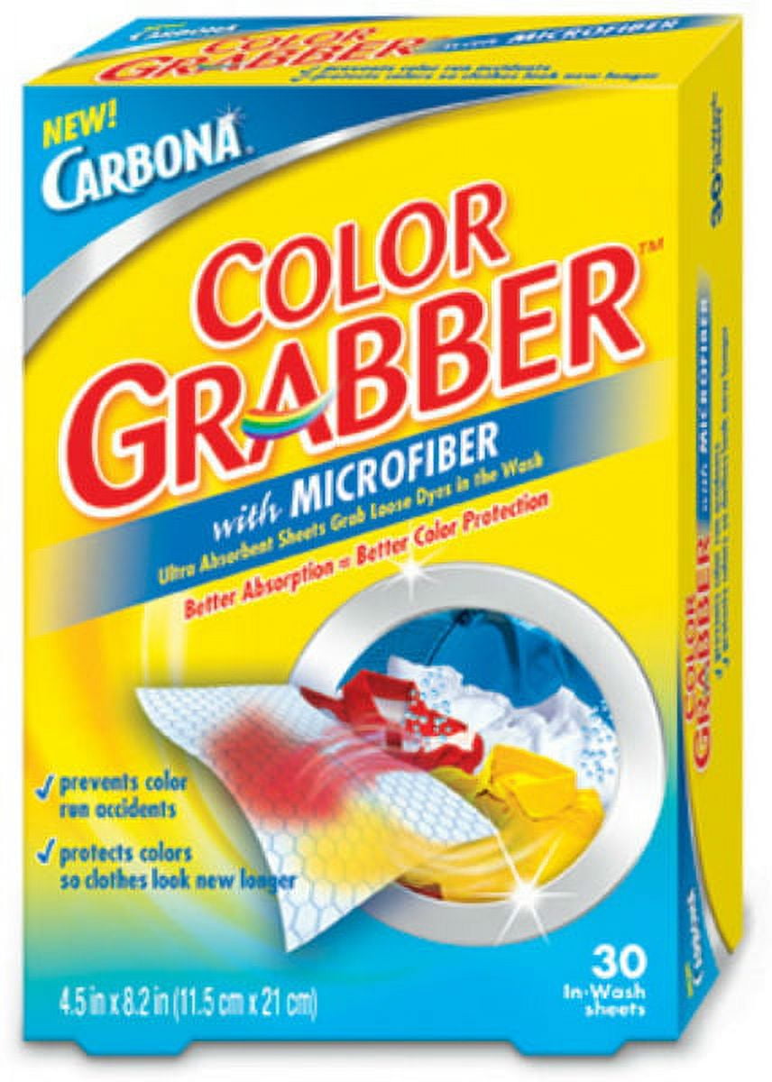 Carbona 474 Color Grabber with Microfiber, 30 Pack, Each - Walmart.com