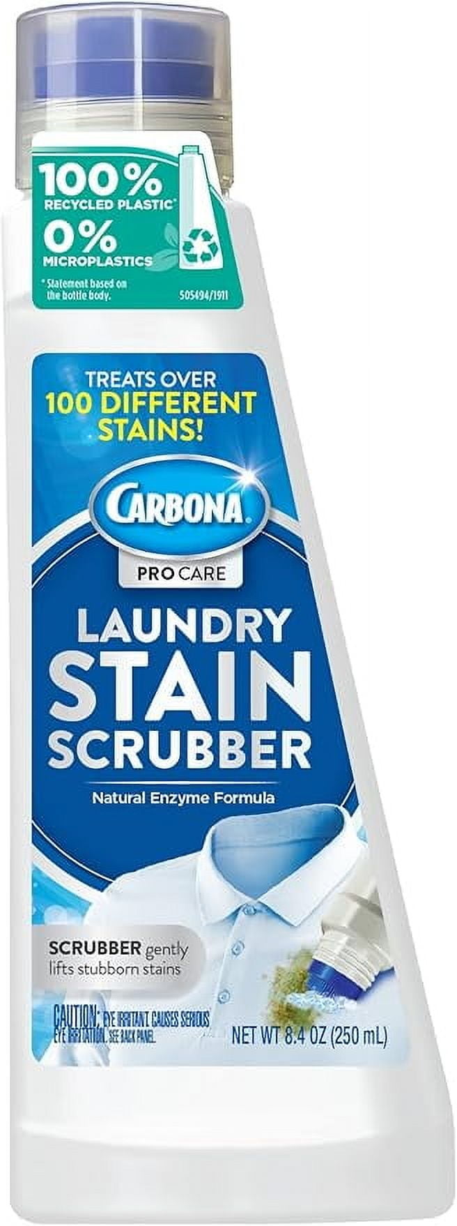 Carbona Laundry Stain Scrubber | Bio-Enzyme Stain Remover | Eliminates ...