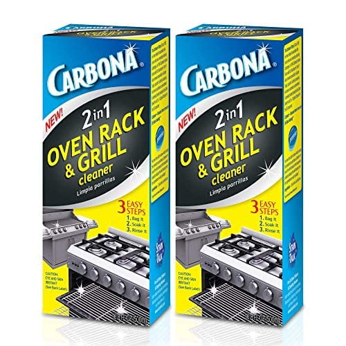 Carbona Oven Rack & Grill Cleaner | Eliminates Thick Grease & Build-Up ...