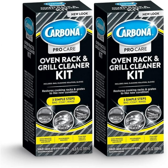 Carbona Power Safe, Oven Rack & Grill Cleaner, Removes Grease & Build ...