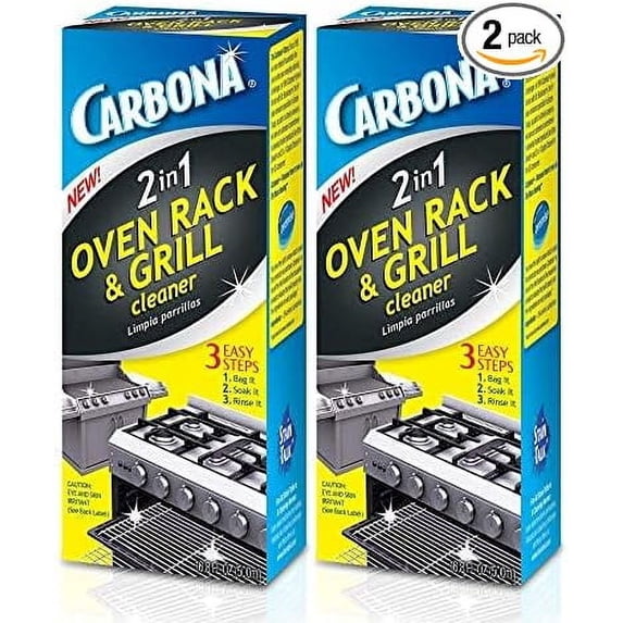 Carbona Oven Rack & Grill Cleaner | Eliminates Thick Grease & Build-Up ...