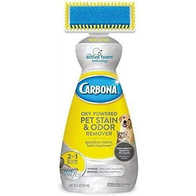 Carbona Oxy-Powered Pet Stain & Odor Remover w/ Active Foam Technology ...