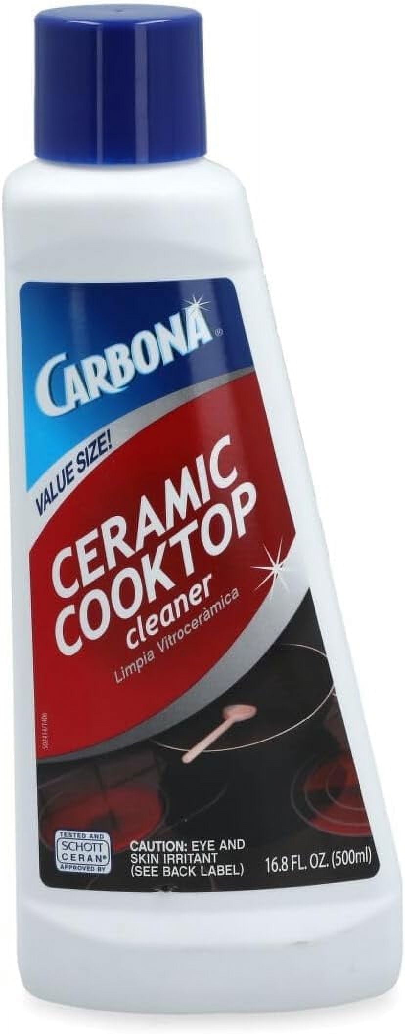 Carbona® Ceramic Cooktop Cleaner 16.8 fl. oz. Bottle - Walmart.com