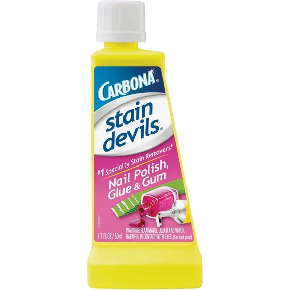 Carbona Stain Devils 1.7 Oz. Formula 1 Nail Polish, Glue, & Gum Stain ...