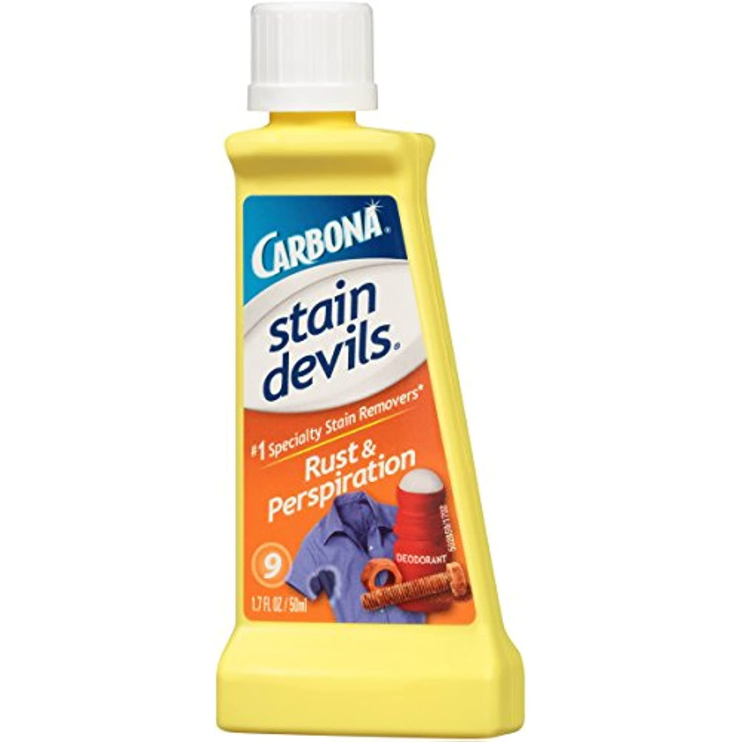 Carbona Stain Devils 1.7 oz. Formula 9 Rust & Perspiration Stain ...