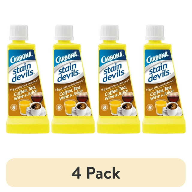 (4 pack) Carbona Stain Devils #8 Wine, Tea, Coffee & Juice - 1.7 oz - 2 ...